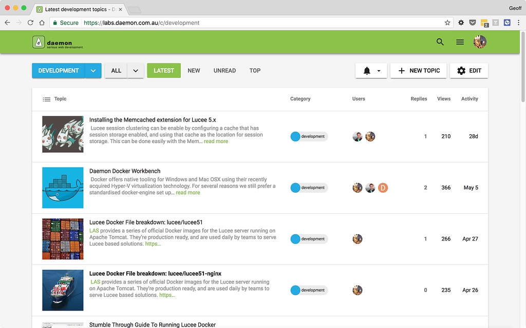 Daemonite Material Discourse Theme - material - Daemon Labs